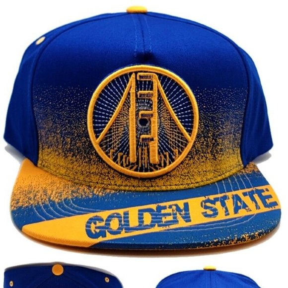 Top Level | Accessories | Golden State Top Level Flash Bridge Snapback ...